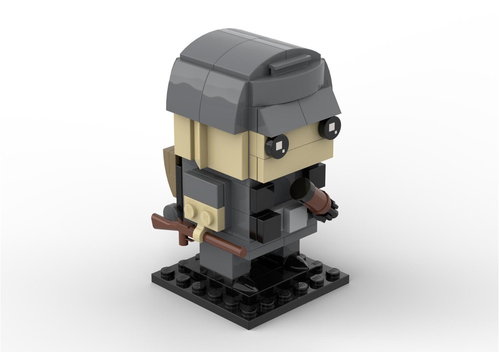 LEGO MOC Historical German Soldier BrickHeadz WW2 by AlessandroMaffioli ...