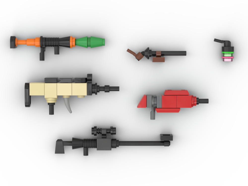 LEGO MOC Lego minifigure Fortnite weapons by FangTom bricks ...