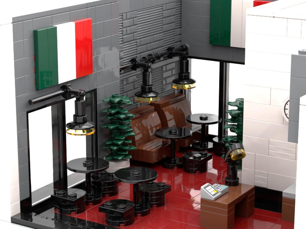 LEGO MOC Maison d'Art - Apartments & SPAR supermarket by emk.offline ...
