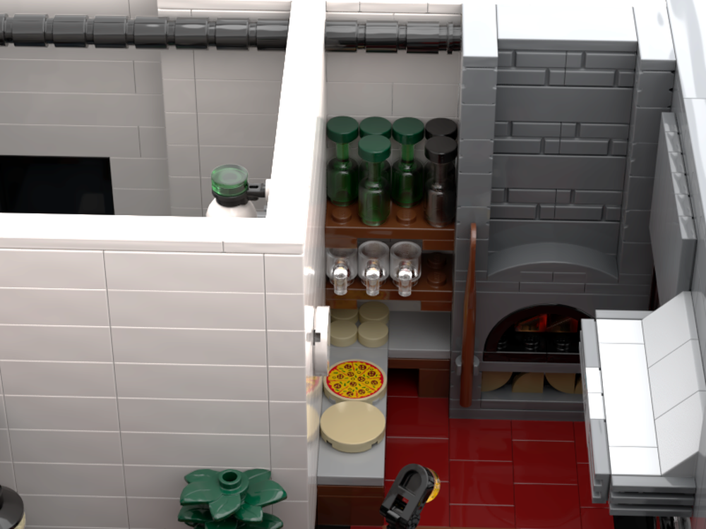 LEGO MOC Maison d'Art - Apartments & SPAR supermarket by emk.offline ...