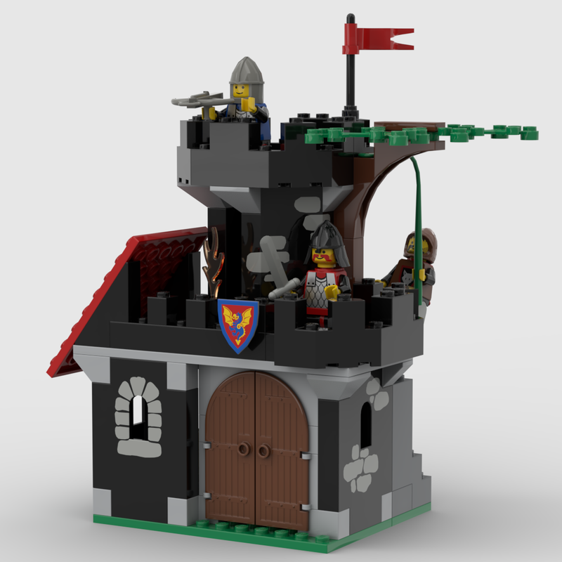 LEGO MOC Black Knight - Infiltration of the Outpost by MidiBricks ...