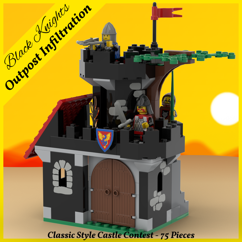 LEGO MOC Black Knight - Infiltration of the Outpost by MidiBricks ...