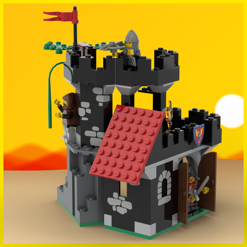 LEGO MOC Black Knight - Infiltration of the Outpost by MidiBricks ...