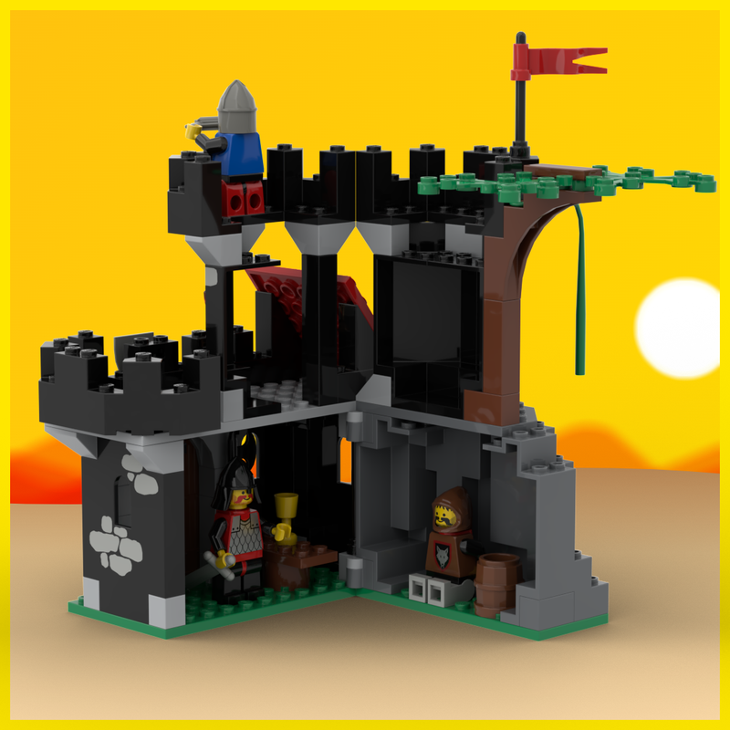 LEGO MOC Black Knight - Infiltration of the Outpost by MidiBricks ...