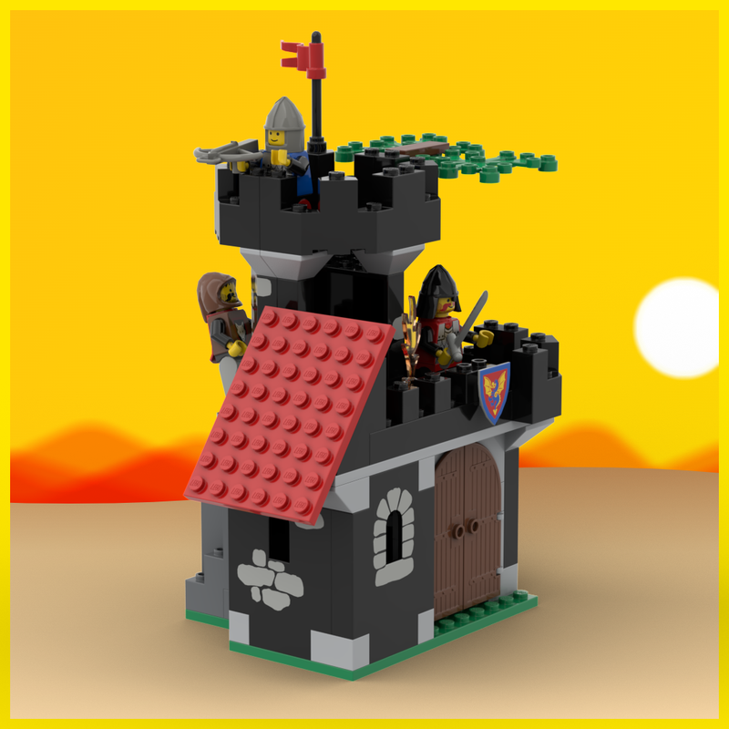 LEGO MOC Black Knight - Infiltration of the Outpost by MidiBricks ...