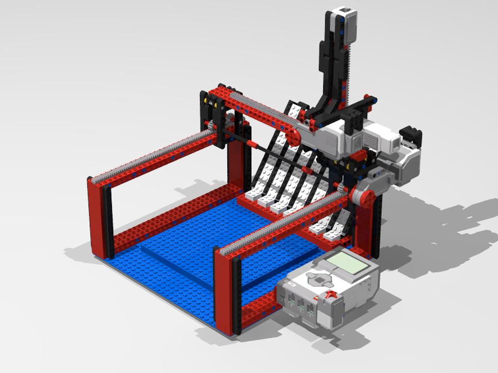LEGO MOC 3D Printer by Benoit72 | Rebrickable - Build with LEGO
