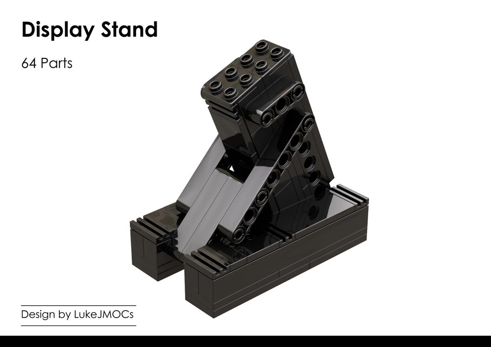 LEGO MOC Display Stand by LukeJMOCs | Rebrickable - Build with LEGO