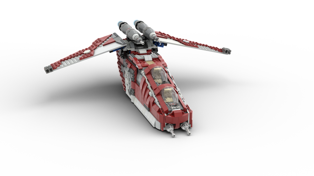 LEGO MOC Ahsoka Tano's LAAT - 2x 75362 alternative by zsoltom ...