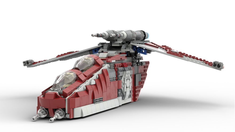 LEGO MOC Ahsoka Tano's LAAT - 2x 75362 alternative by zsoltom ...