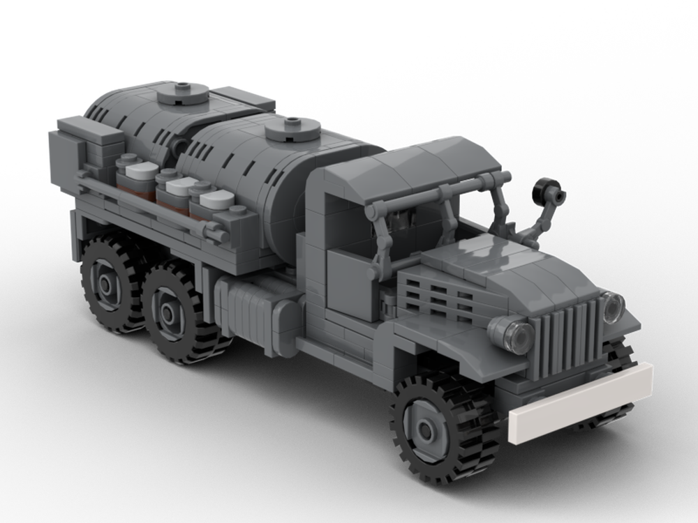 LEGO MOC GMC - CCKW Fuel tank / WW2 by Lepetitlegoneuf | Rebrickable ...