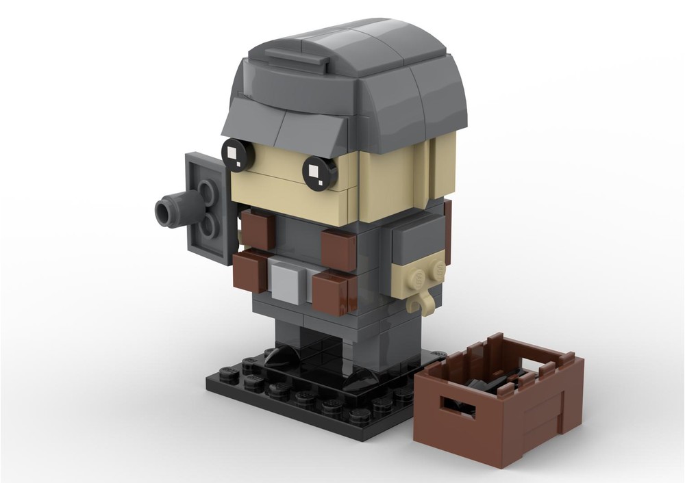LEGO MOC-181609 Historical Panzerschreck Soldier Brickheadz WW2 by ...