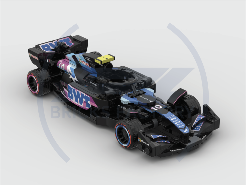 LEGO MOC F1 Alpine A524 by Pit Lane Bricks Factory | Rebrickable ...