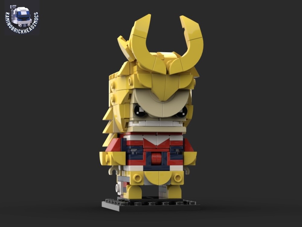 LEGO MOC All Might by mandroid99 | Rebrickable - Build with LEGO