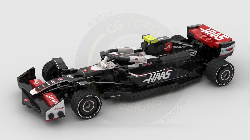 LEGO MOC F1 Haas VF-24 by CGForceDesigns | Rebrickable - Build with LEGO
