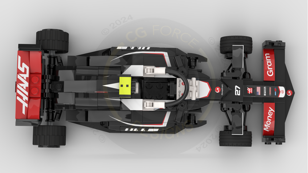 LEGO MOC F1 Haas VF-24 by CGForceDesigns | Rebrickable - Build with LEGO