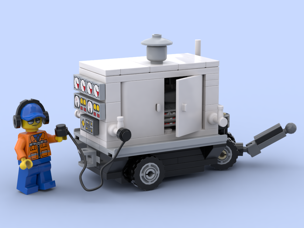 LEGO MOC Power Cart by mshenn | Rebrickable - Build with LEGO