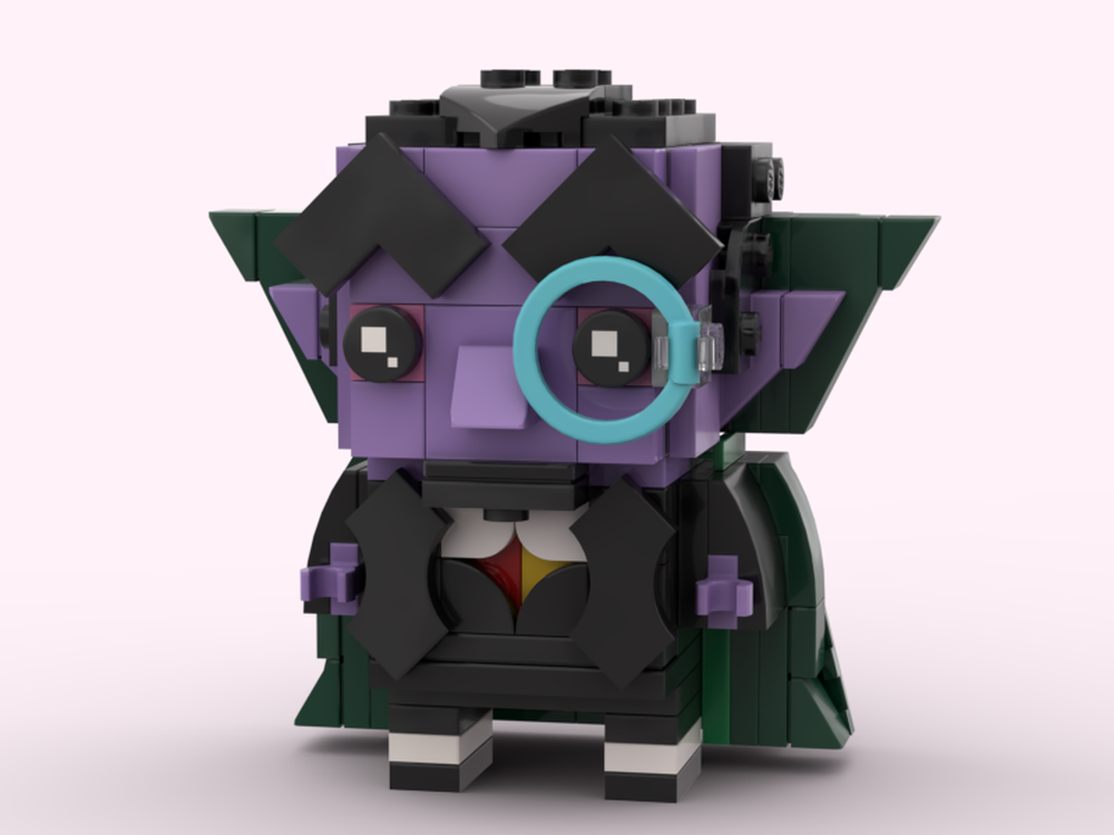 LEGO MOC Count von Count - Sesame Street by GetMeBricked | Rebrickable ...