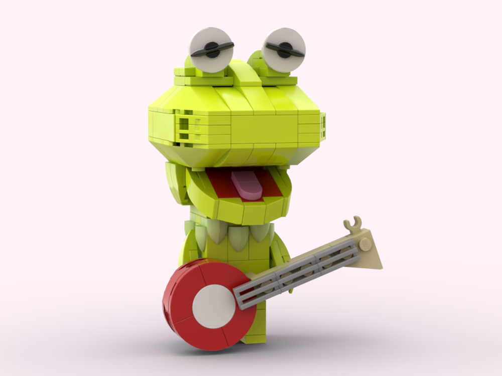 LEGO MOC Kermit the Frog - Sesame Street by GetMeBricked | Rebrickable ...