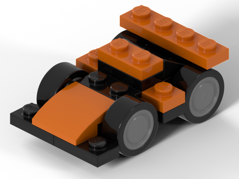 LEGO MOC Smallest drivable Formula 1 car (McLaren 2024) by Matle.Gaming ...