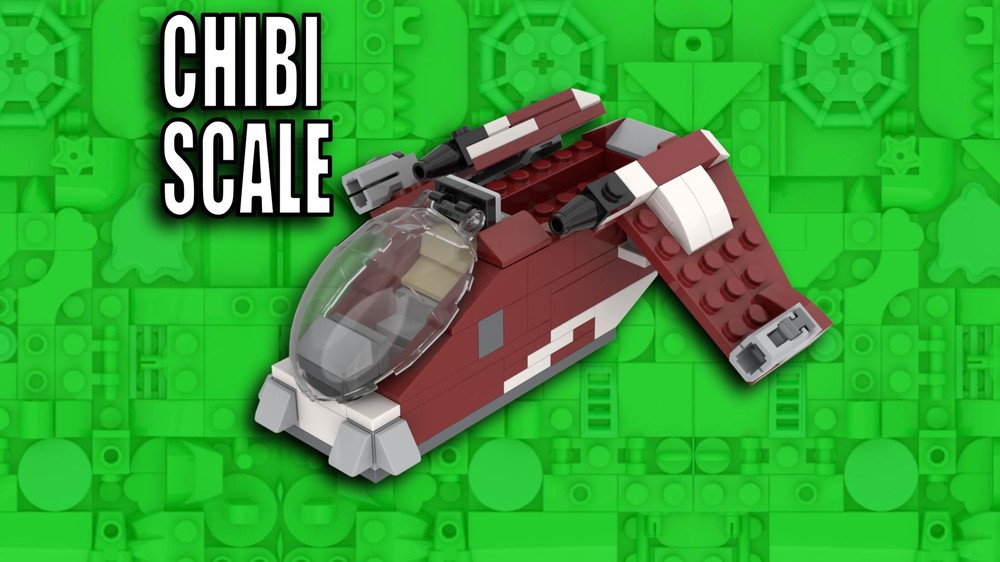 LEGO MOC Smaller Gunship For Smaller Spaces by Master Mouldie ...