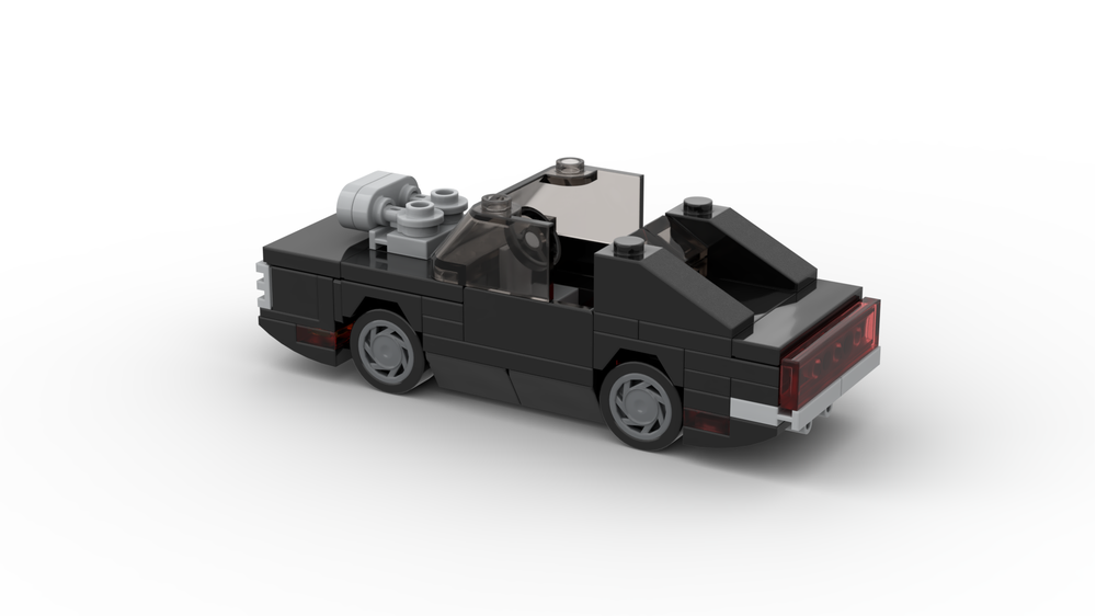LEGO MOC Mini Dodge Charger by mesjaam | Rebrickable - Build with LEGO