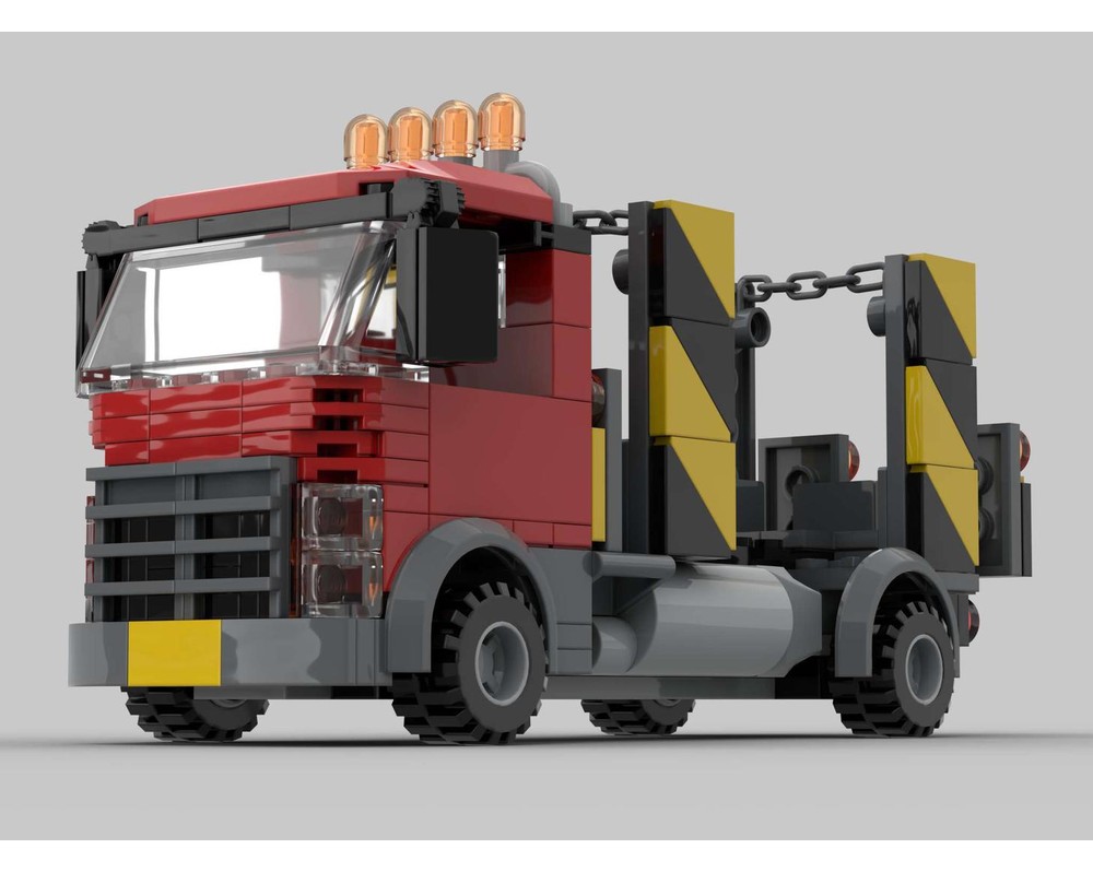 LEGO MOC Modular Truck System: Chassis Cab + Attachments by Asphalt ...