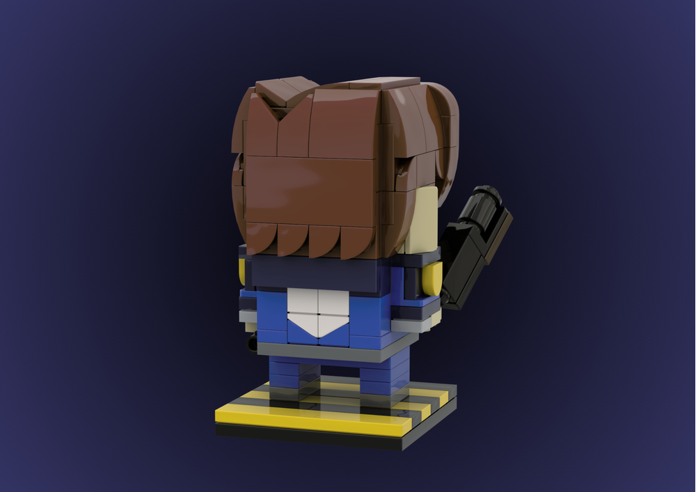 LEGO MOC Leon Kennedy by RetroBrix | Rebrickable - Build with LEGO