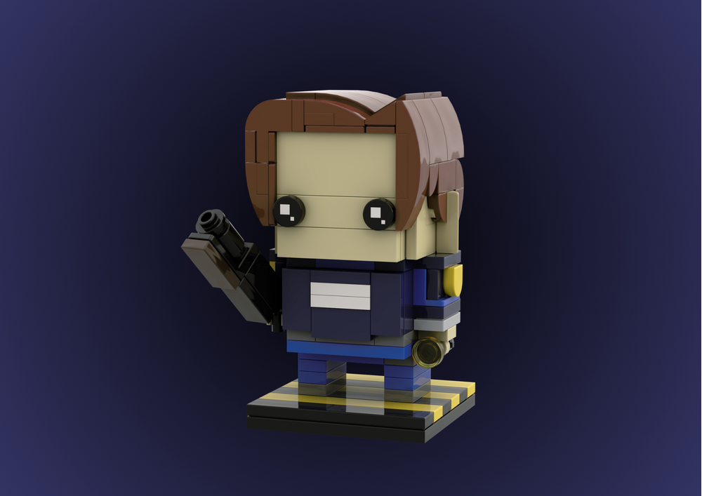 LEGO MOC Leon Kennedy by RetroBrix | Rebrickable - Build with LEGO