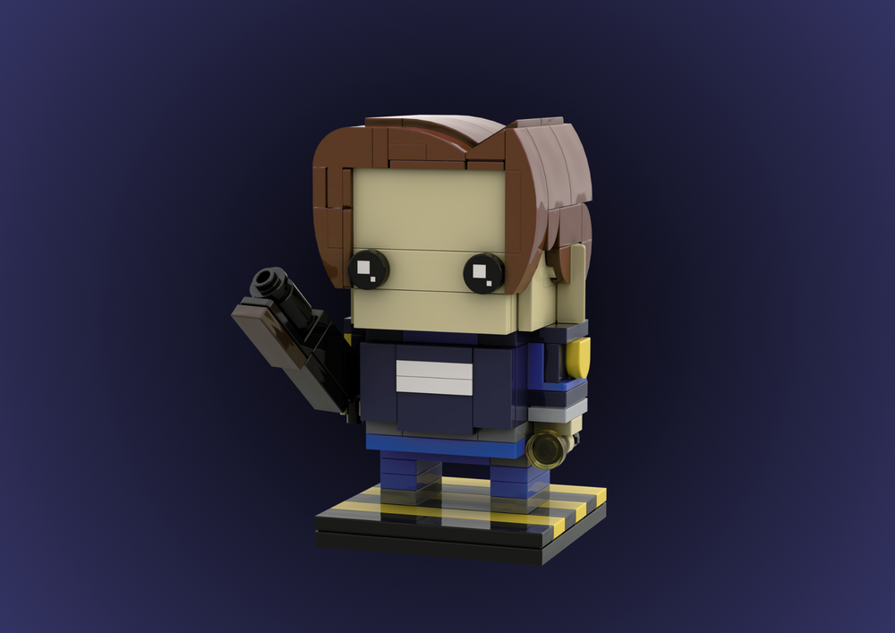 LEGO MOC Leon Kennedy by RetroBrix | Rebrickable - Build with LEGO