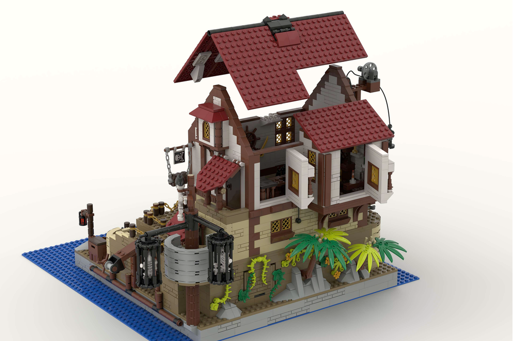 LEGO MOC The Pirates Pub by LegoBricking | Rebrickable - Build with LEGO