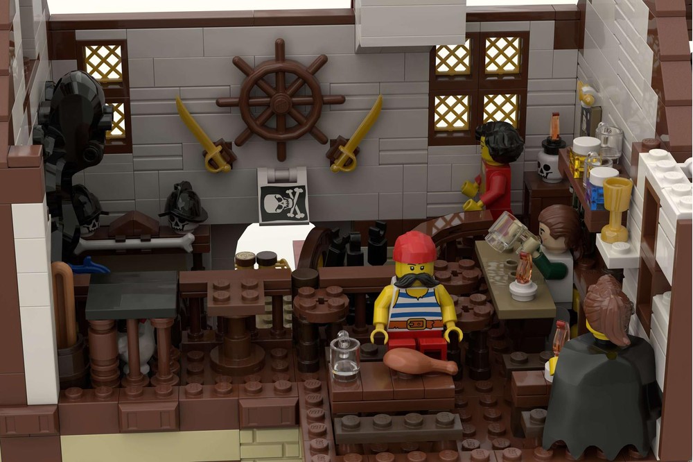LEGO MOC The Pirates Pub by LegoBricking | Rebrickable - Build with LEGO