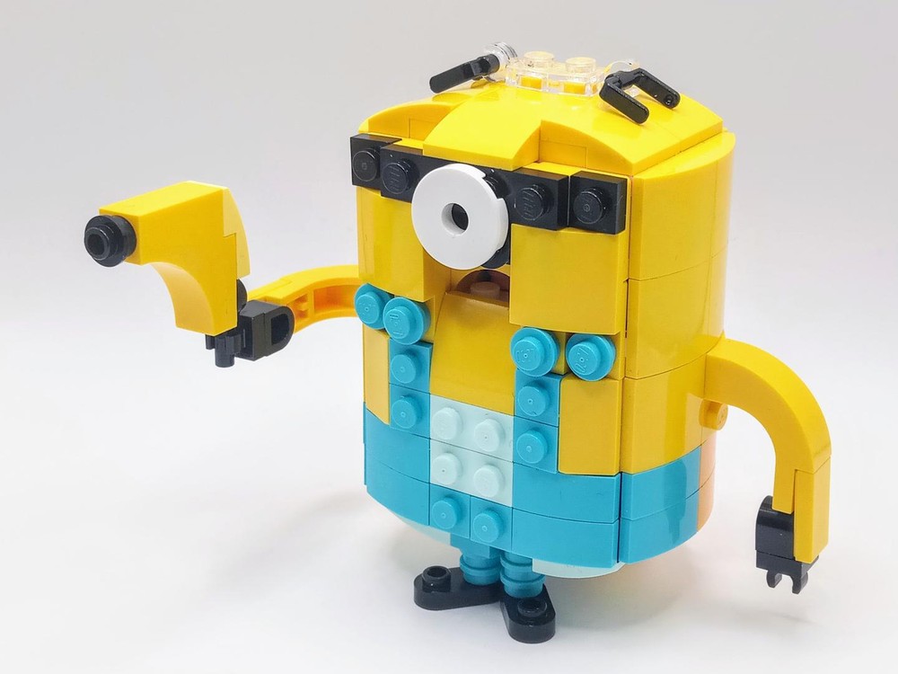 LEGO MOC 31149 Double-Sided Minion by Dafeld | Rebrickable - Build with ...