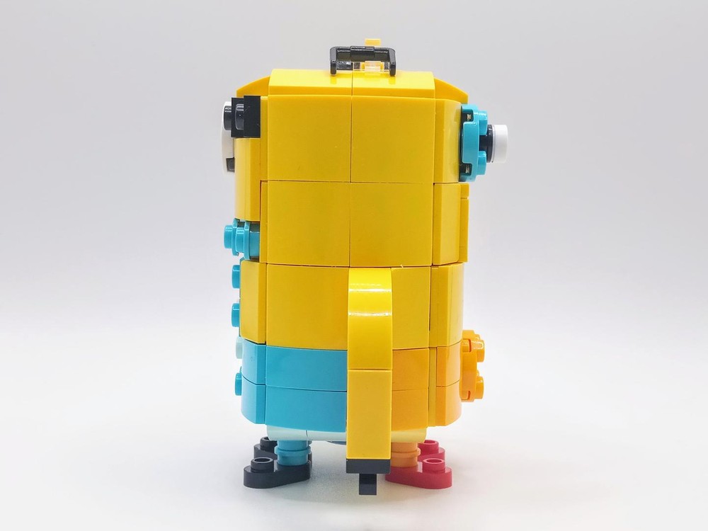 LEGO MOC 31149 Double-Sided Minion by Dafeld | Rebrickable - Build with ...