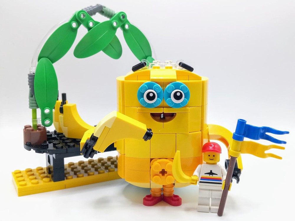 LEGO MOC 31149 Double-Sided Minion by Dafeld | Rebrickable - Build with ...