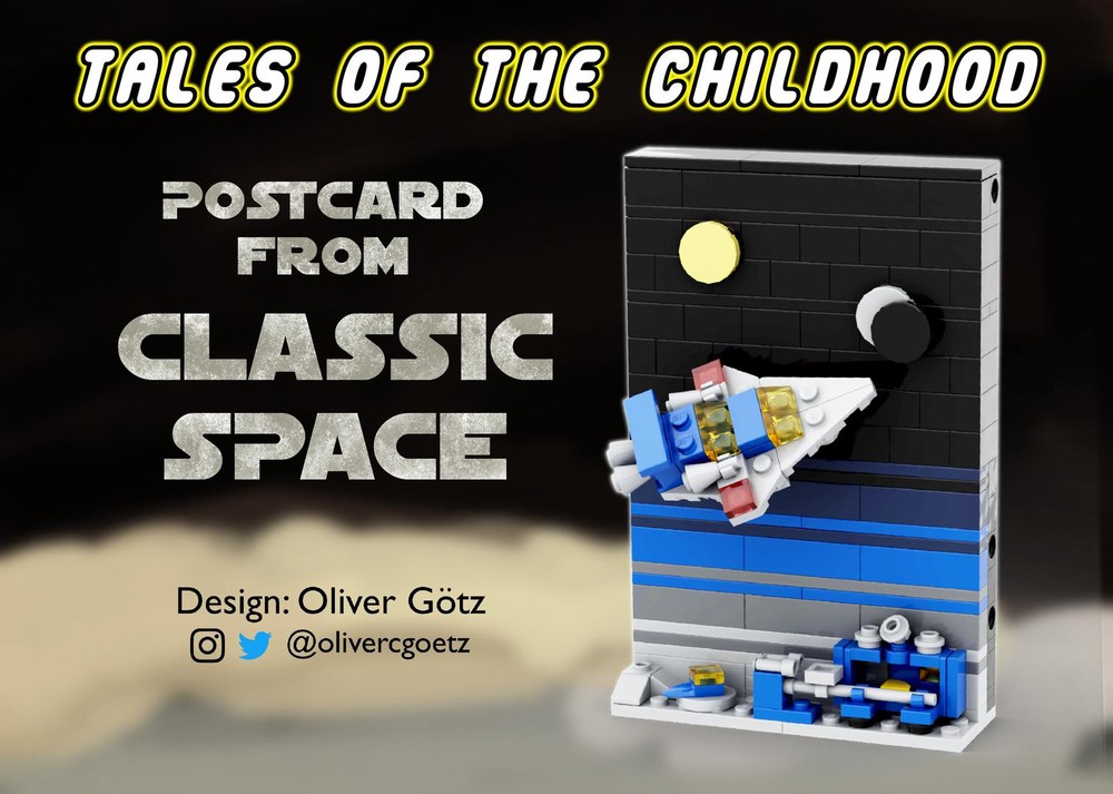 LEGO MOC Postcard From Classic Space by olivercgoetz | Rebrickable ...