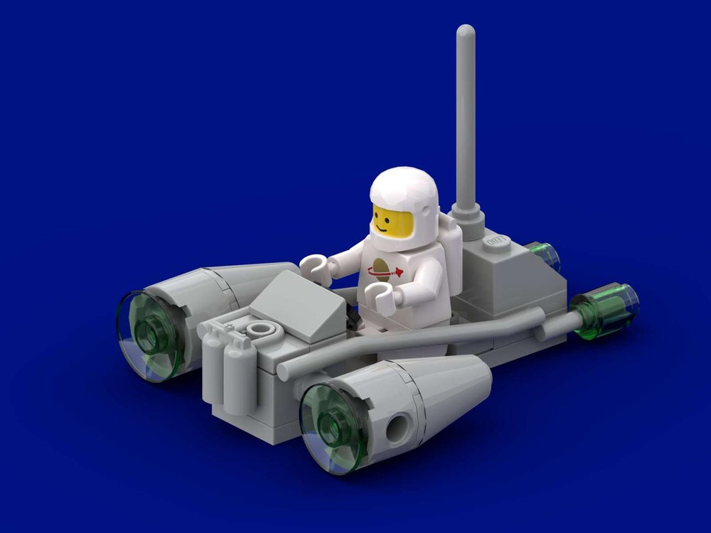 LEGO MOC Hoverbike classic space by bigchus | Rebrickable - Build with LEGO