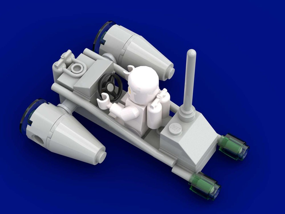 LEGO MOC Hoverbike classic space by bigchus | Rebrickable - Build with LEGO