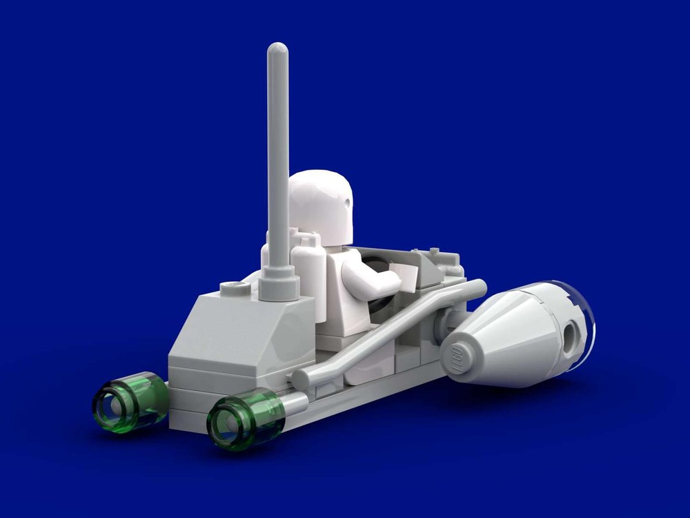 LEGO MOC Hoverbike classic space by bigchus | Rebrickable - Build with LEGO