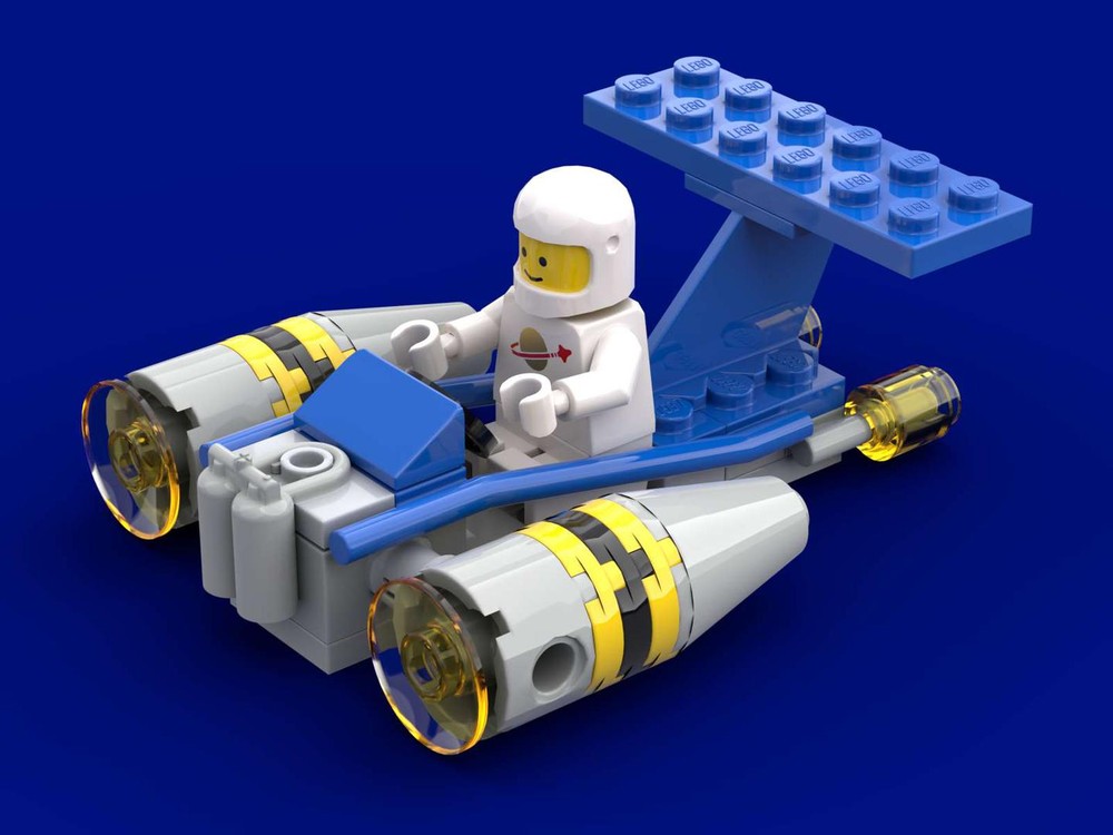 LEGO MOC Hoverbike Galaxy Explorer by bigchus | Rebrickable - Build ...