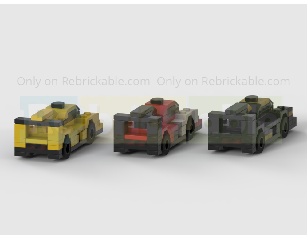 LEGO MOC Pack Of 3 IMSA Porsche 963 LMDh Racing Cars - Half Speed ...