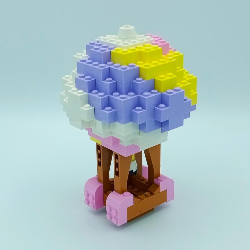 LEGO MOC 11028 Hot Air Balloon by Nequmodiva | Rebrickable - Build with ...