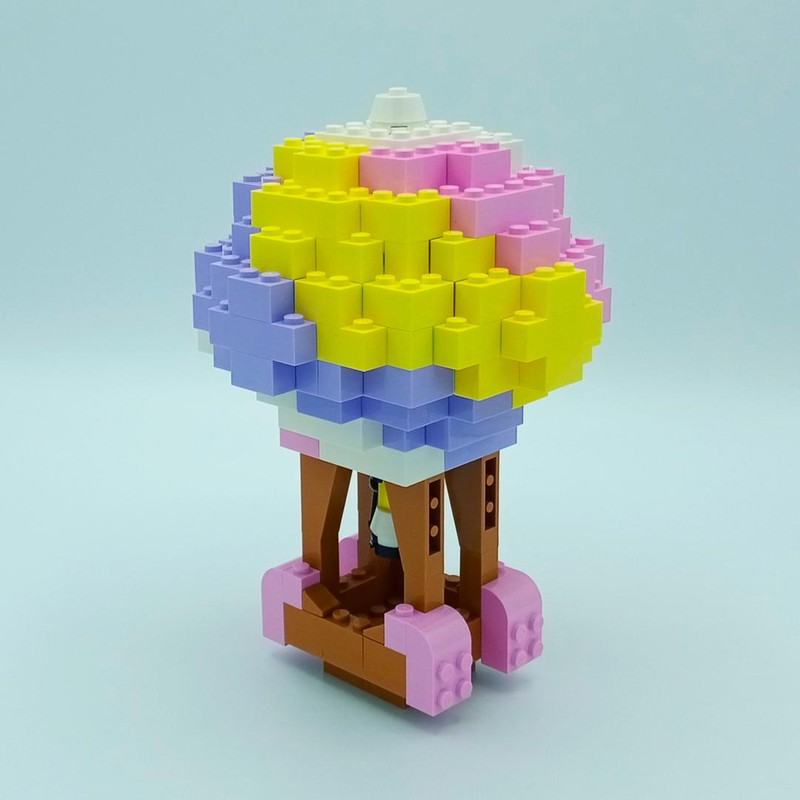 LEGO MOC 11028 Hot Air Balloon by Nequmodiva | Rebrickable - Build with ...