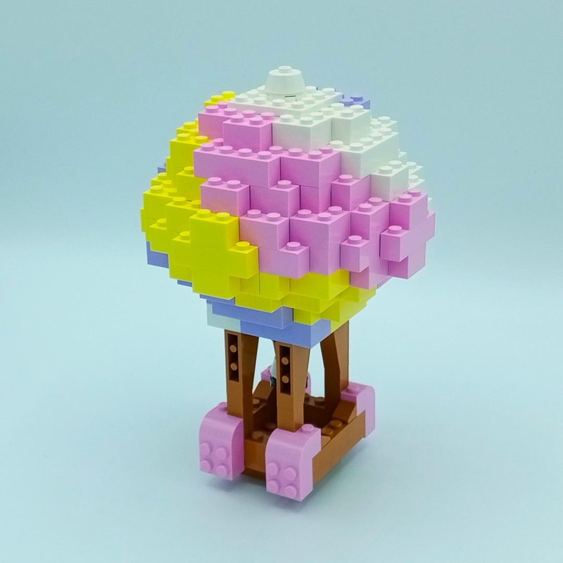 LEGO MOC 11028 Hot Air Balloon by Nequmodiva | Rebrickable - Build with ...