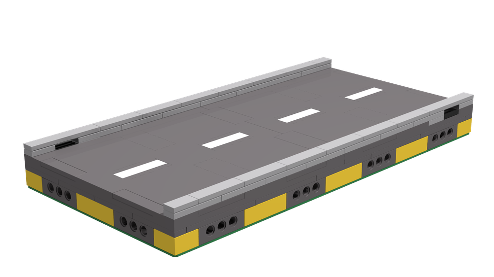 LEGO MOC MILS Narrow Road Straight by camsbrick | Rebrickable - Build ...