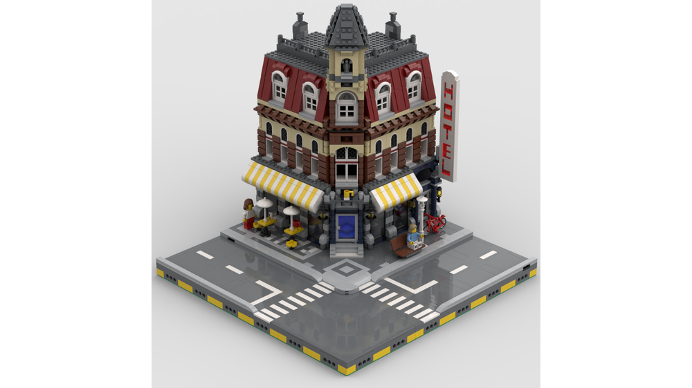 LEGO MOC MILS Narrow Road Crosswalk by camsbrick | Rebrickable - Build ...