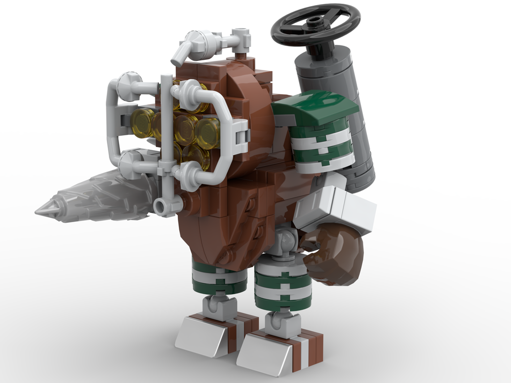 LEGO MOC Big Daddy (Bioshock) by Prirmose12345 | Rebrickable - Build ...