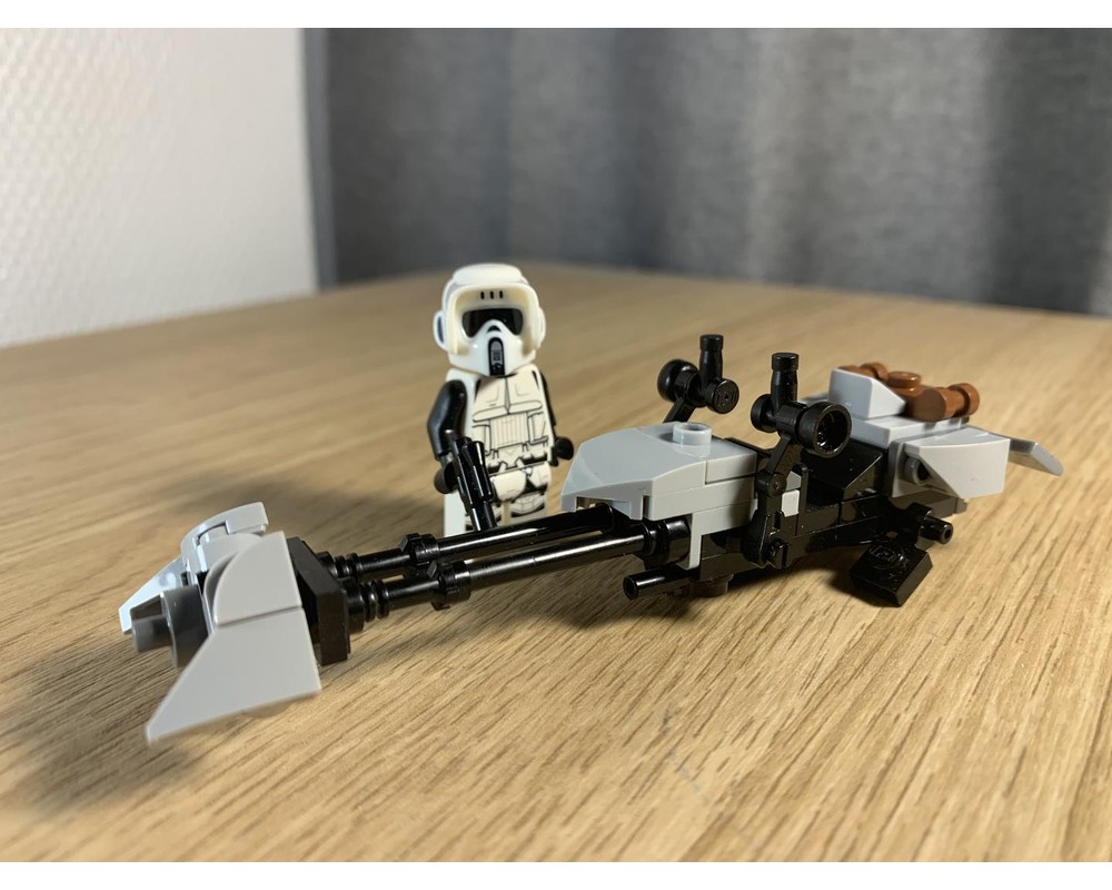 LEGO MOC 74-Z Speeder Bike by hautti5 | Rebrickable - Build with LEGO