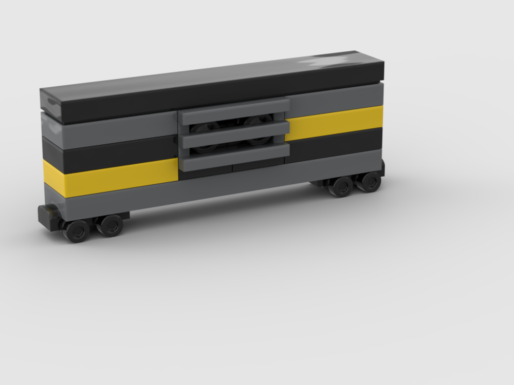 LEGO MOC UP cattle car by 75.3 | Rebrickable - Build with LEGO