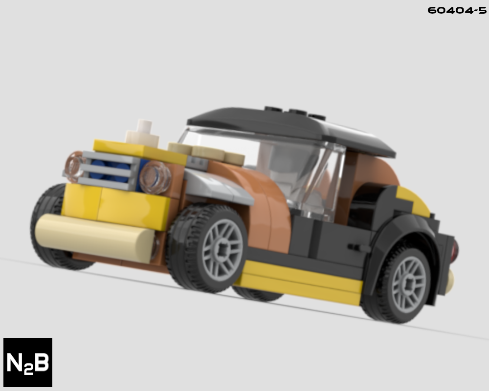 LEGO MOC 60404-5 Oldtimer by n2brick | Rebrickable - Build with LEGO