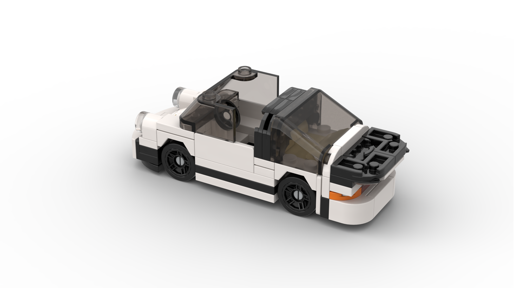 LEGO MOC Mini Porsche 911 Turbo Targa by mesjaam | Rebrickable - Build ...